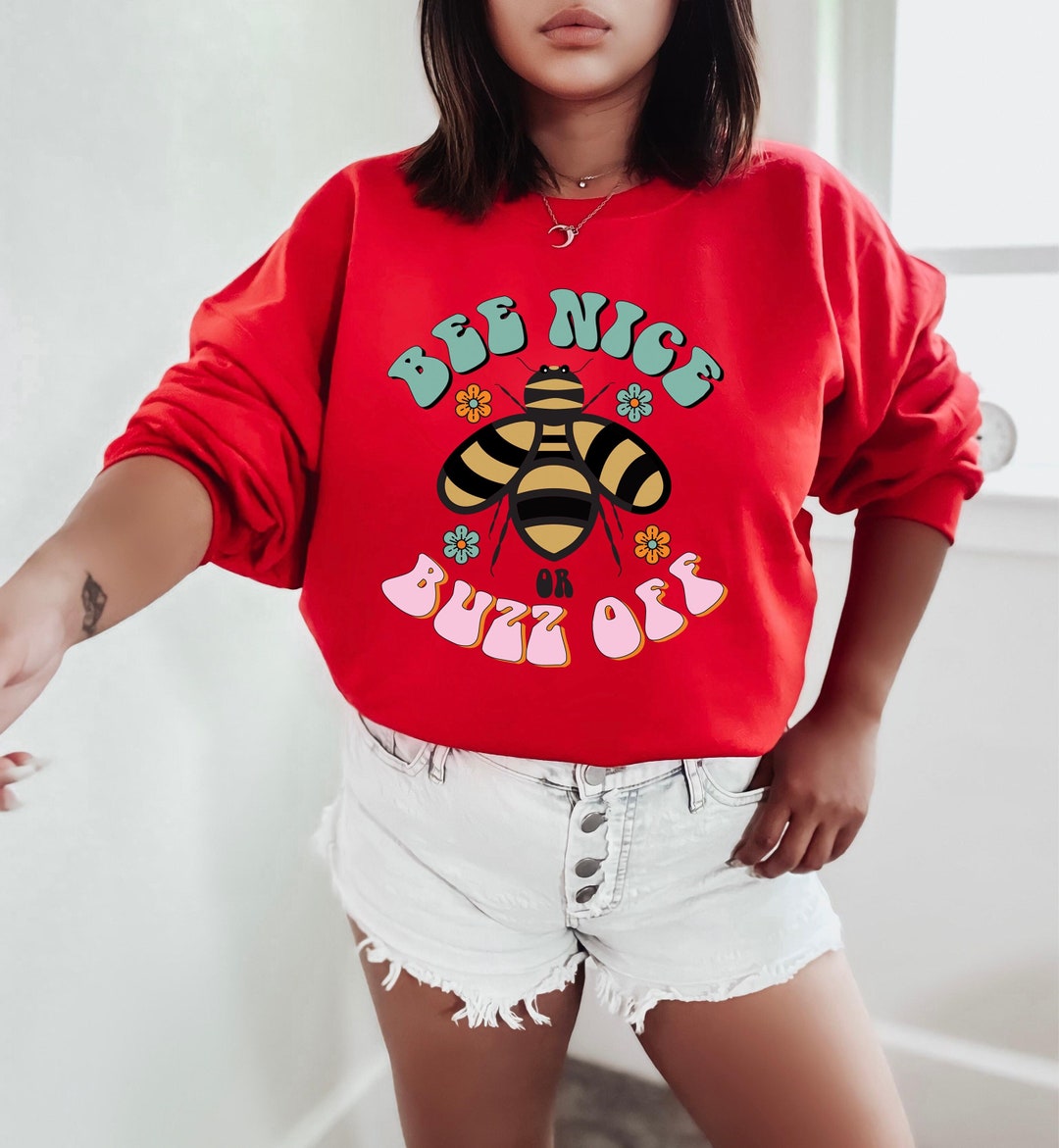 Bee Nice Buzz off SVG, Be Kind PNG, Kindness PNG, Birthday Gift Png ...