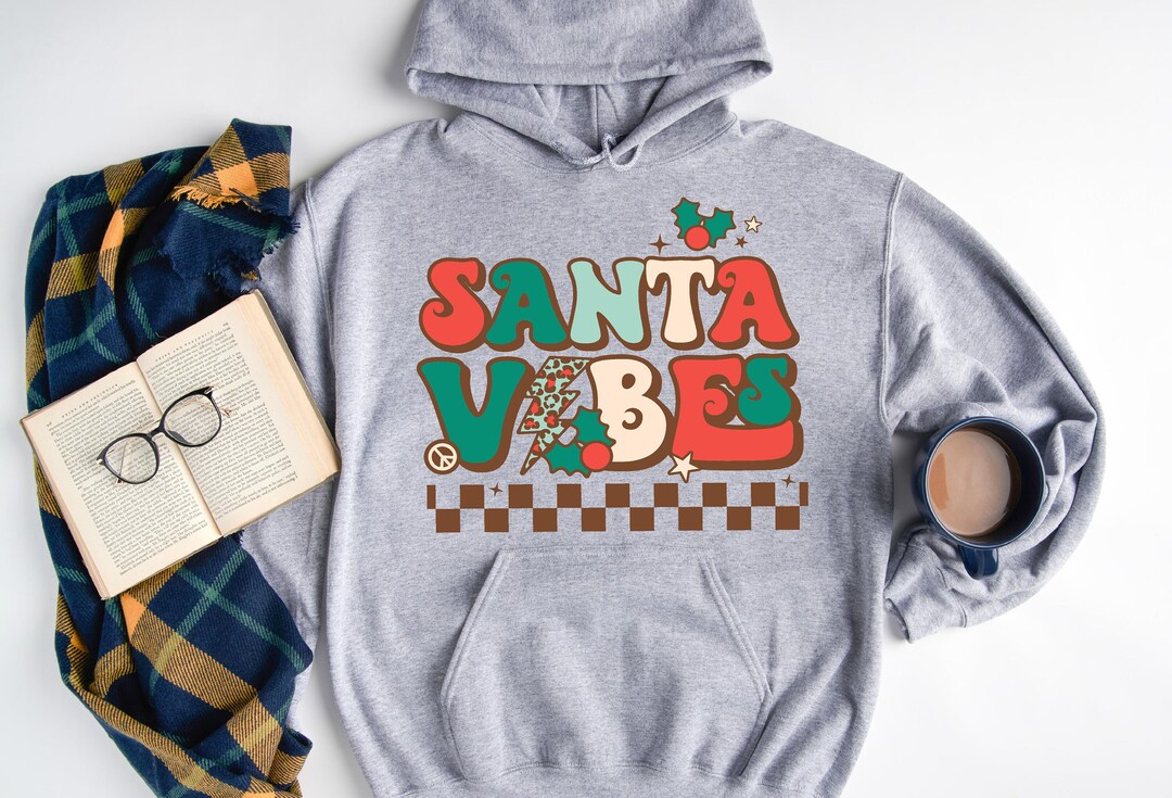 Santa Vibes SVG, Santa Claus SVG, Ho Ho PNG, Christmas Santa Claus Svg ...