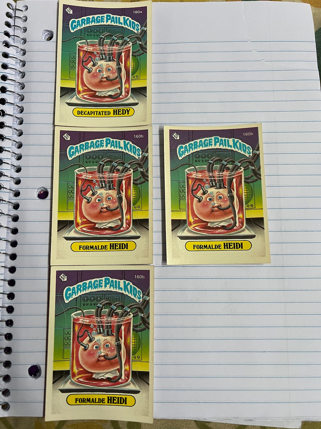 Garbage Pail Kids Trading Cards - Etsy