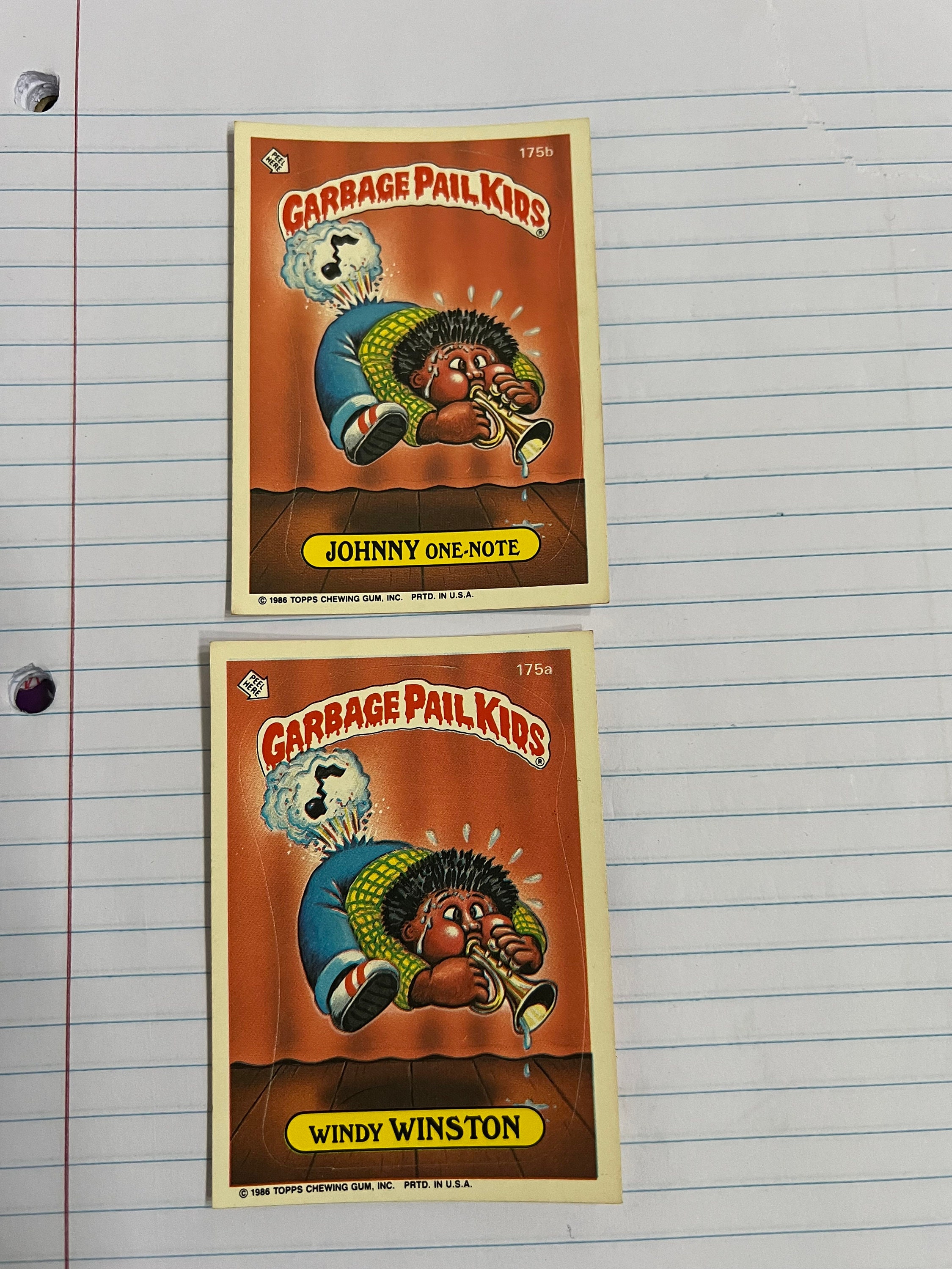 Garbage Pail Kids Trading Cards - Etsy
