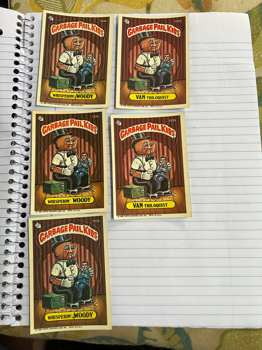 Garbage Pail Kids Trading Cards - Etsy