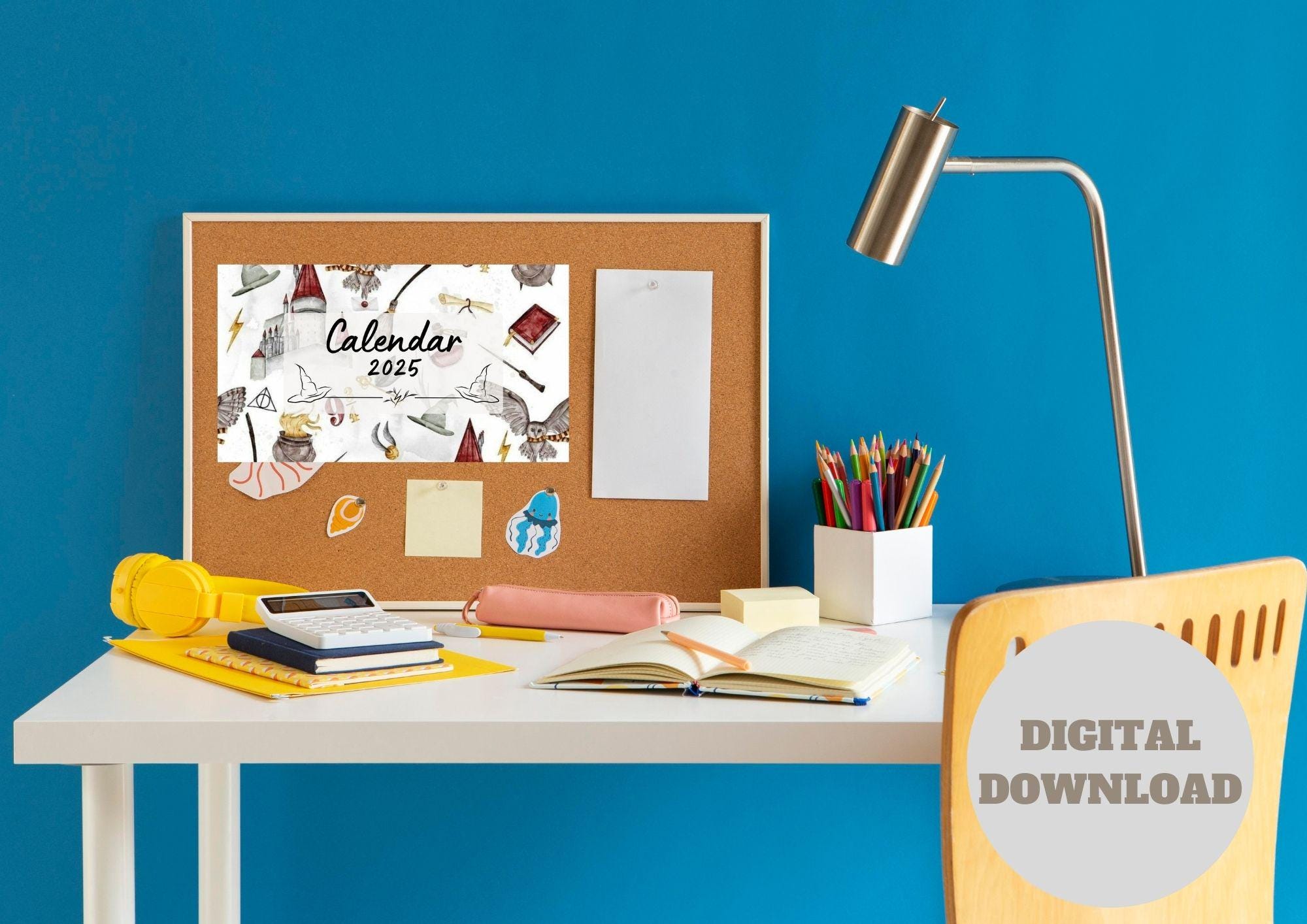 Monthly Calendar and Planner for Kids - Etsy