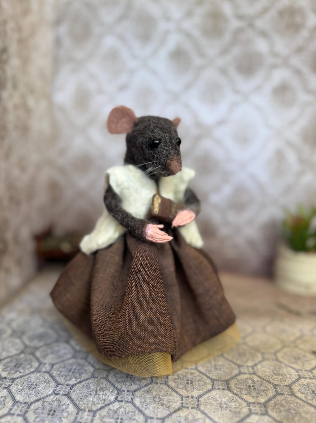 Opera’s Mouse, Needle Felted Mouse, Cute Opera Mouse, Ballet Dancing ...