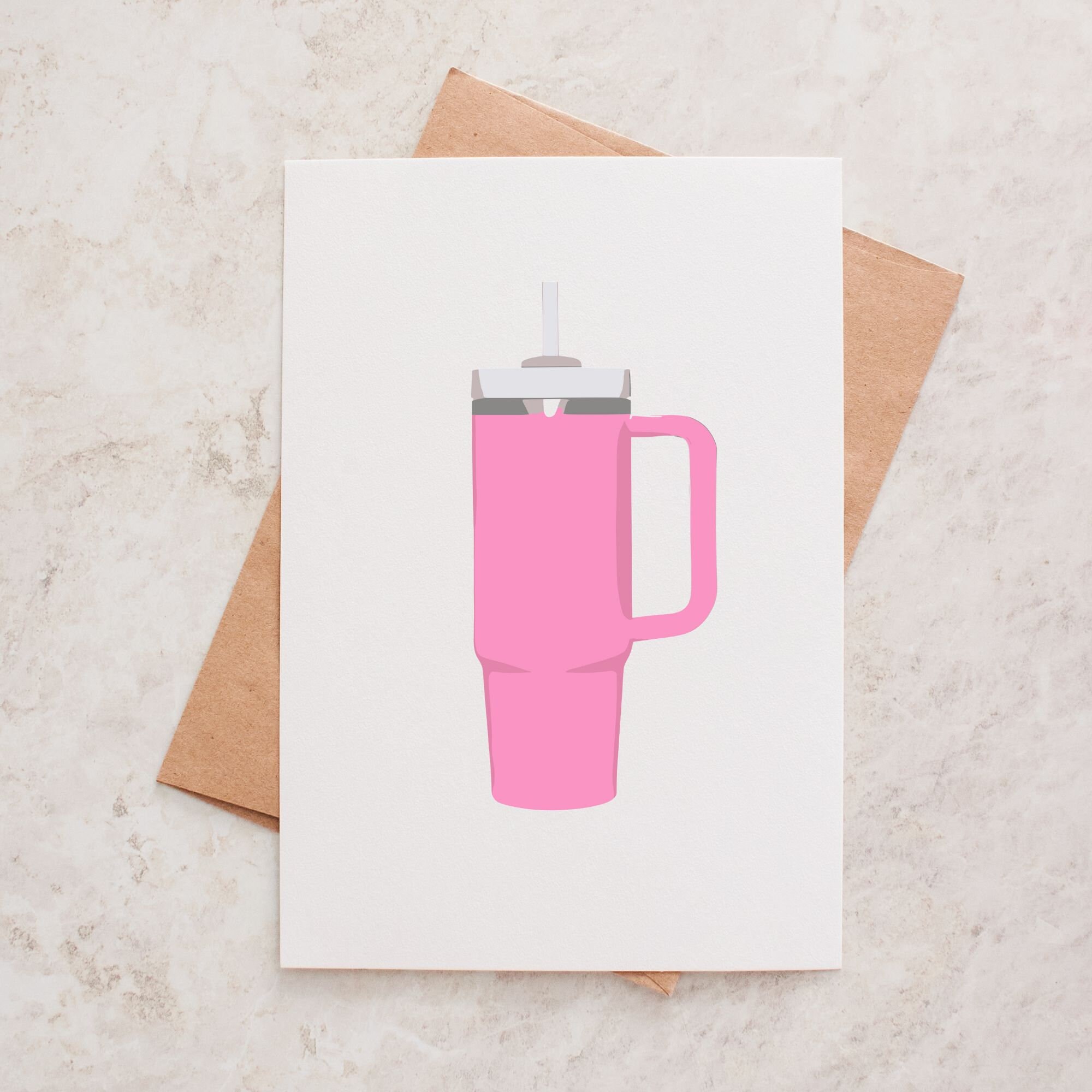 Pink Stanley SVG/PNG for Craft Printing - Etsy