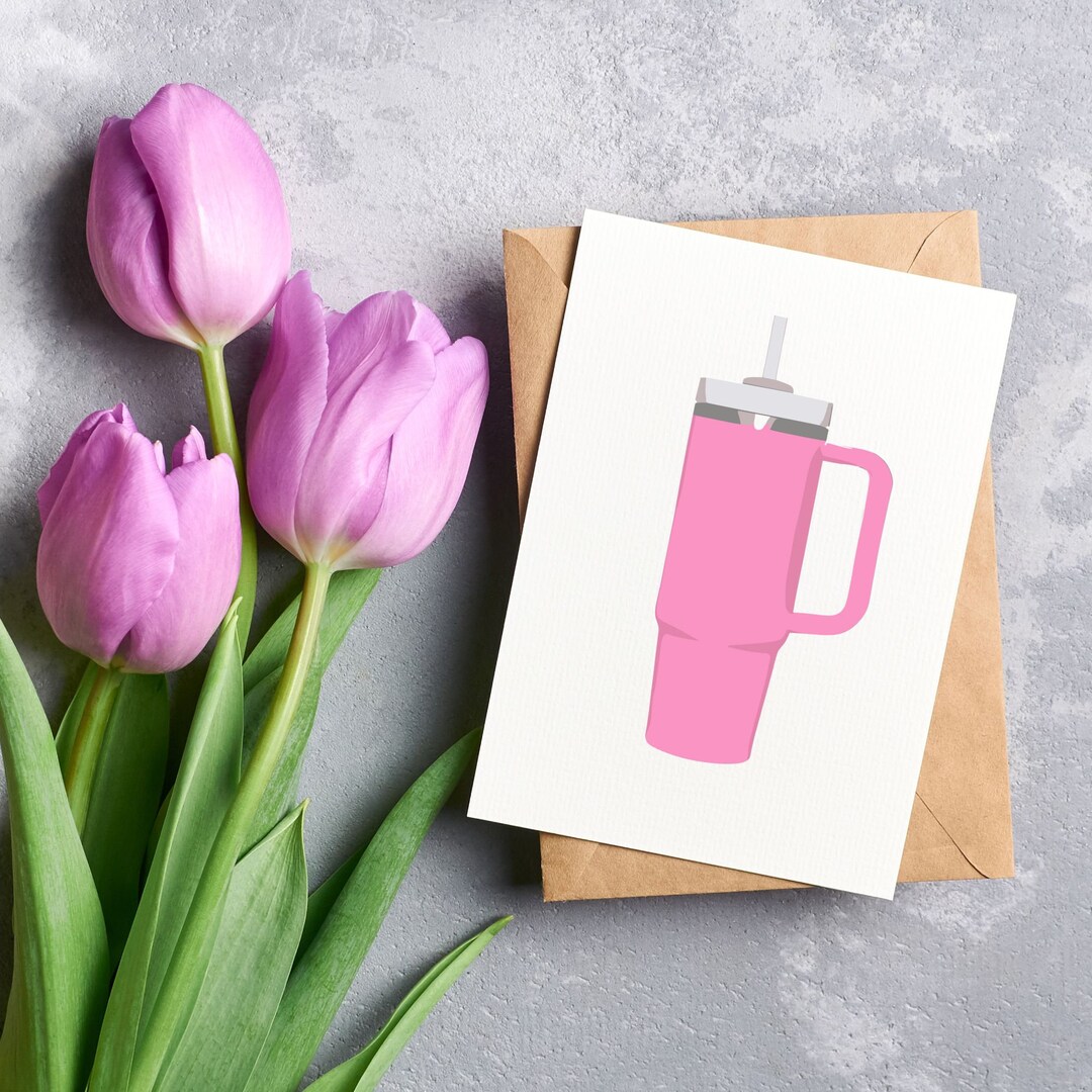 Pink Stanley SVG/PNG for Craft Printing - Etsy