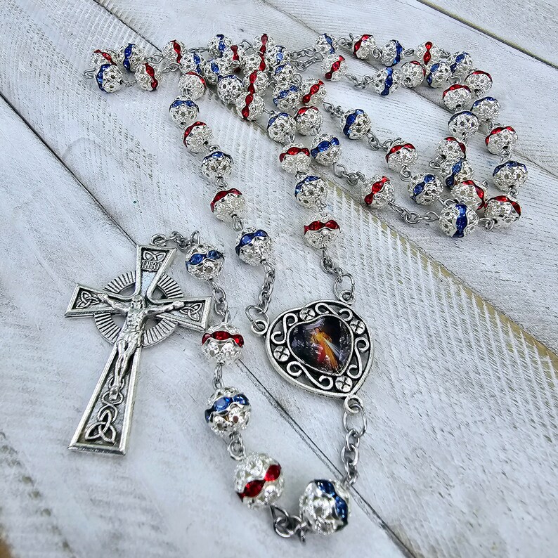 Divine Mercy Chaplet, Divine Mercy Rosary, Rosary Beads, Jesus Divine ...