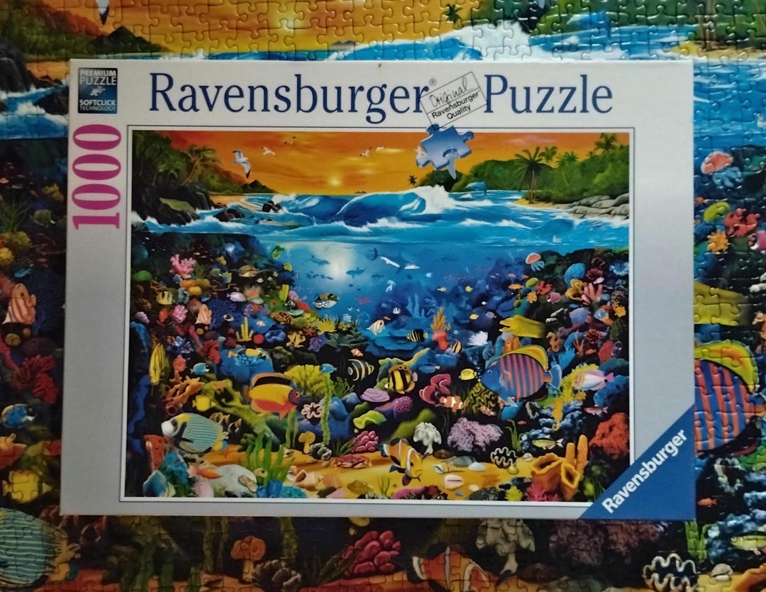 Underwater Fun, Ravensburger 1000 Piece Jigsaw Puzzle - Etsy
