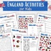 England Activity Printables for Kids- England I Spy Game, England ...