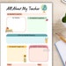 All About My Teacher Printable Questionnaire Teacher Appreciation Gift ...
