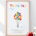 Fingerprint Balloon Teacher Appreciation Card From Students- End of ...