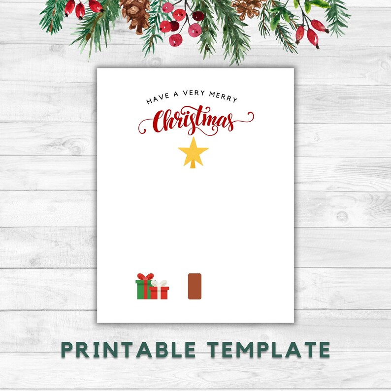 Christmas Tree Handprint Art Template- Christmas Activity for Kids ...