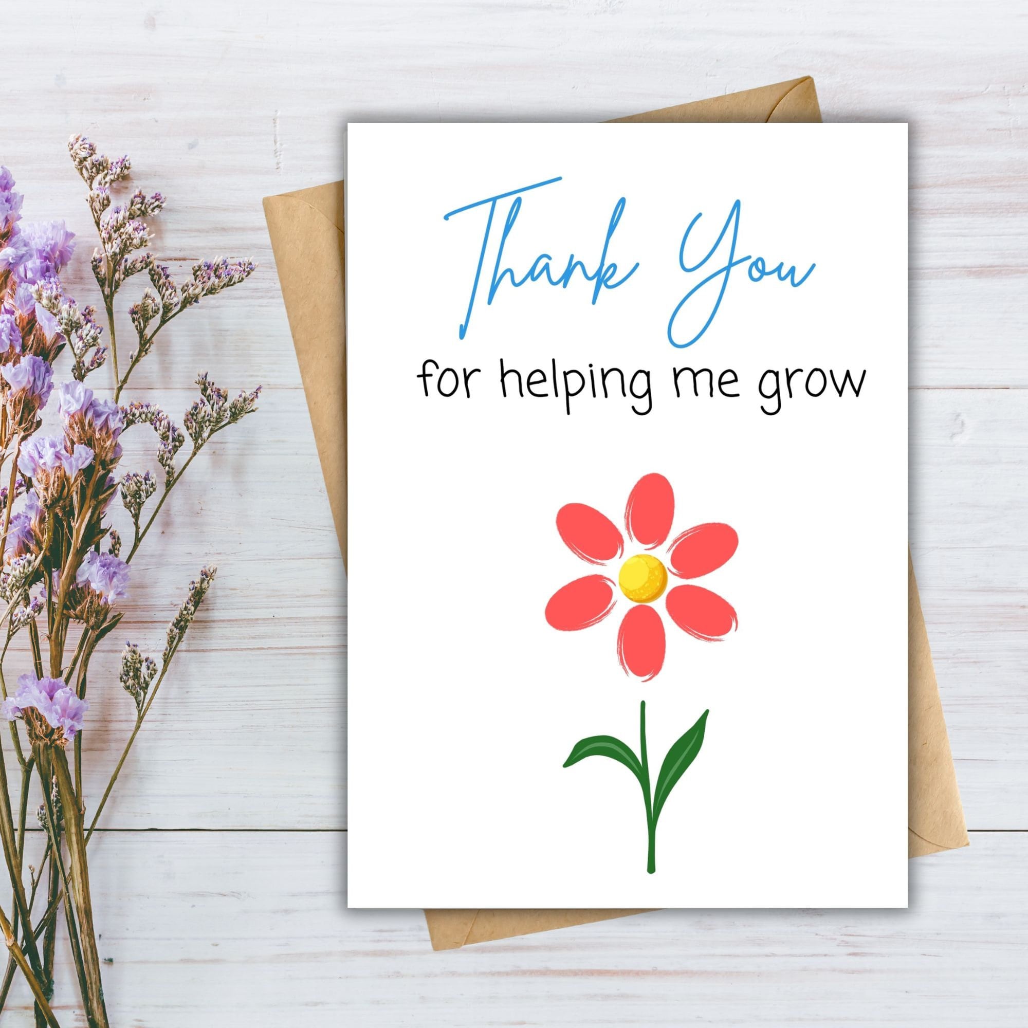 Teacher Appreciation Gift- Handprint Fingerprint Art Cards ...