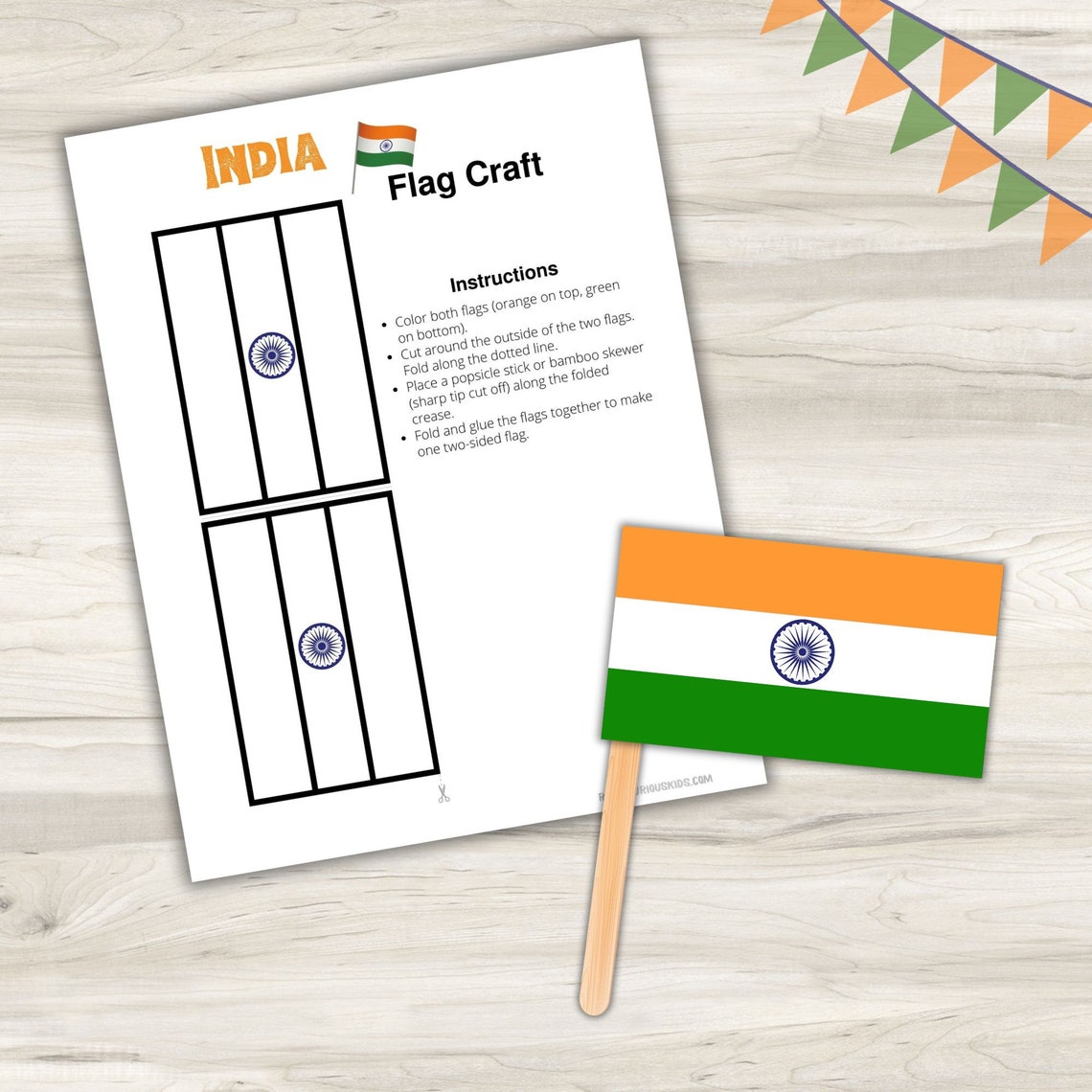 India Activity Printables for Kids India I Spy Game, India Matching ...