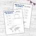 USA Activities for Kids- United States of America Printables- American ...