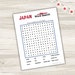 Japan Activity Printables for Kids Japan I Spy Game, Japan Matching ...