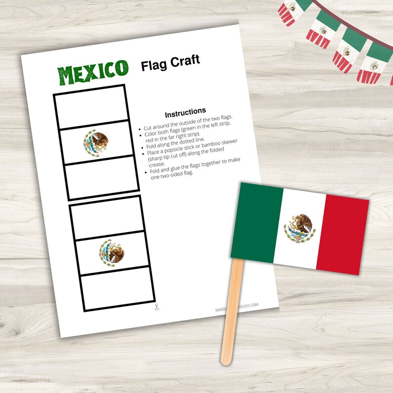 Mexico Activity Printables for Kids Mexico I Spy Game, Mexico Matching ...