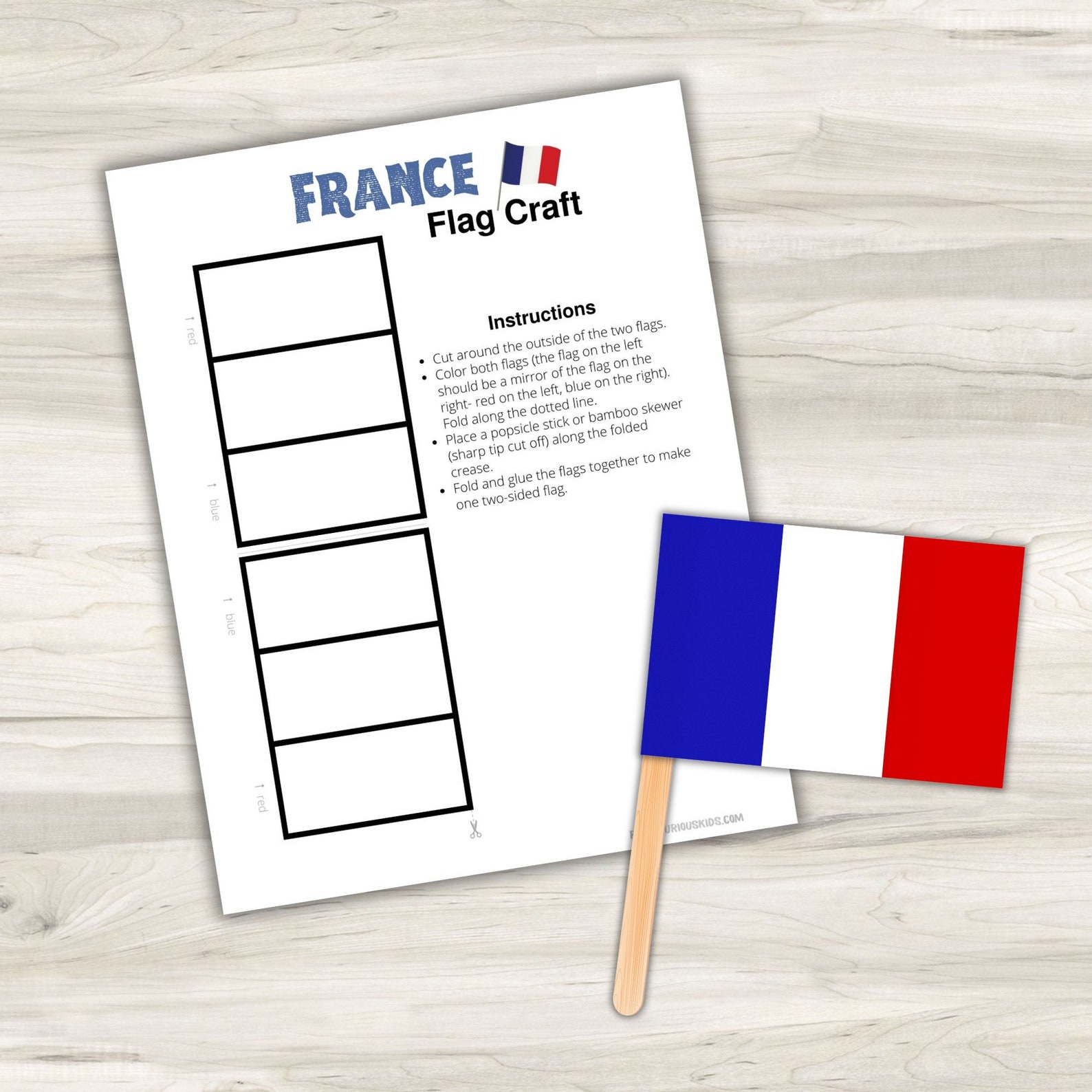 France Activity Printables for Kids France I Spy Game, France Matching ...