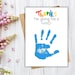 Teacher Appreciation Gift- Handprint Fingerprint Art Cards ...