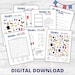 France Activity Printables for Kids- France I Spy Game, France Matching ...