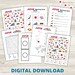 Japan Activity Printables for Kids Japan I Spy Game, Japan Matching ...
