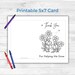 Thank You Card for Kids- Coloring Thank You for Helping Me Grow ...