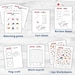 Japan Activity Printables for Kids- Japan I Spy Game, Japan Matching ...