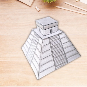 Chichen Itza 3D Craft Printable- Mexico for Kids- Around the World ...