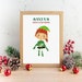 Elf Handprint Art, Christmas Handprint Craft, Baby Toddler Christmas ...
