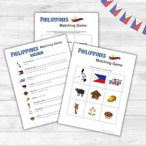 Philippines Activity Printables for Kids- Philippines I Spy Game ...