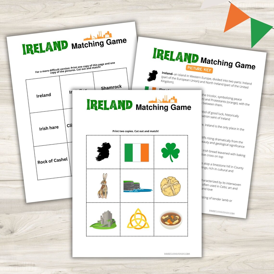 Ireland Activity Printables for Kids Ireland St. Patrick's Day ...