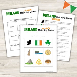 Ireland Activity Printables for Kids Ireland St. Patrick's Day ...