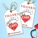 Nurse Appreciation Tag, Editable School Nurse Thank You Tag, End of ...