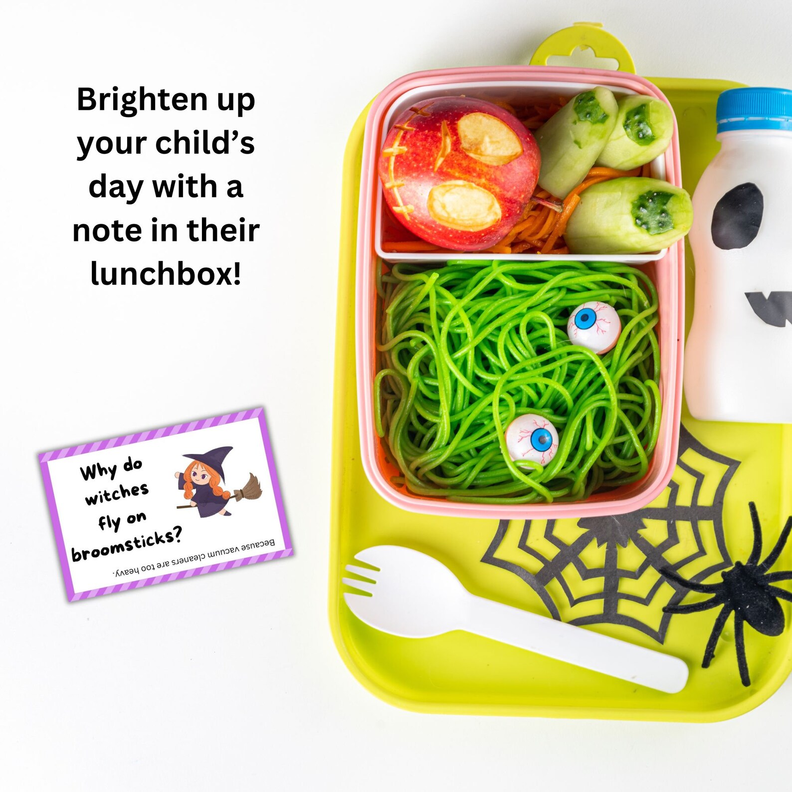 Halloween Day Jokes- Kids Lunchbox Notes- Halloween Lunchbox Notes ...