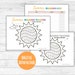 Summer Sun Reading Tracker for Kids 50 Book Tracker Summer Reading ...