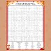Thanksgiving Word Search Bundle, Printable Digital Download for ...