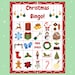 Christmas Bingo, 30 Printable Bingo Cards, Christmas Games for Family ...