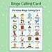 Christmas Bingo, 30 Printable Bingo Cards, Christmas Games for Family ...