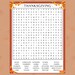 Thanksgiving Word Search Bundle, Printable Digital Download for ...