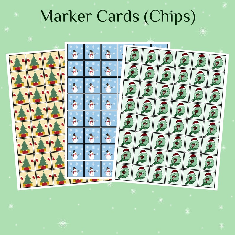 Christmas Bingo, 30 Printable Bingo Cards, Christmas Games for Family ...