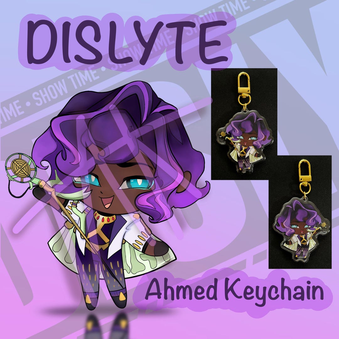 Dislyte Ahmed Keychain - Etsy