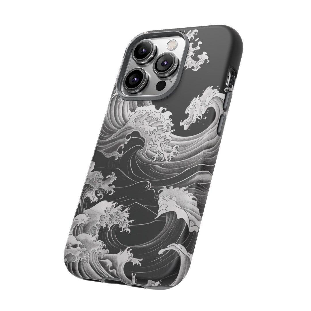 The Dark Great Wave iPhone 15 Pro Max Case 14 Pro Case 13 Pro Max 13 ...