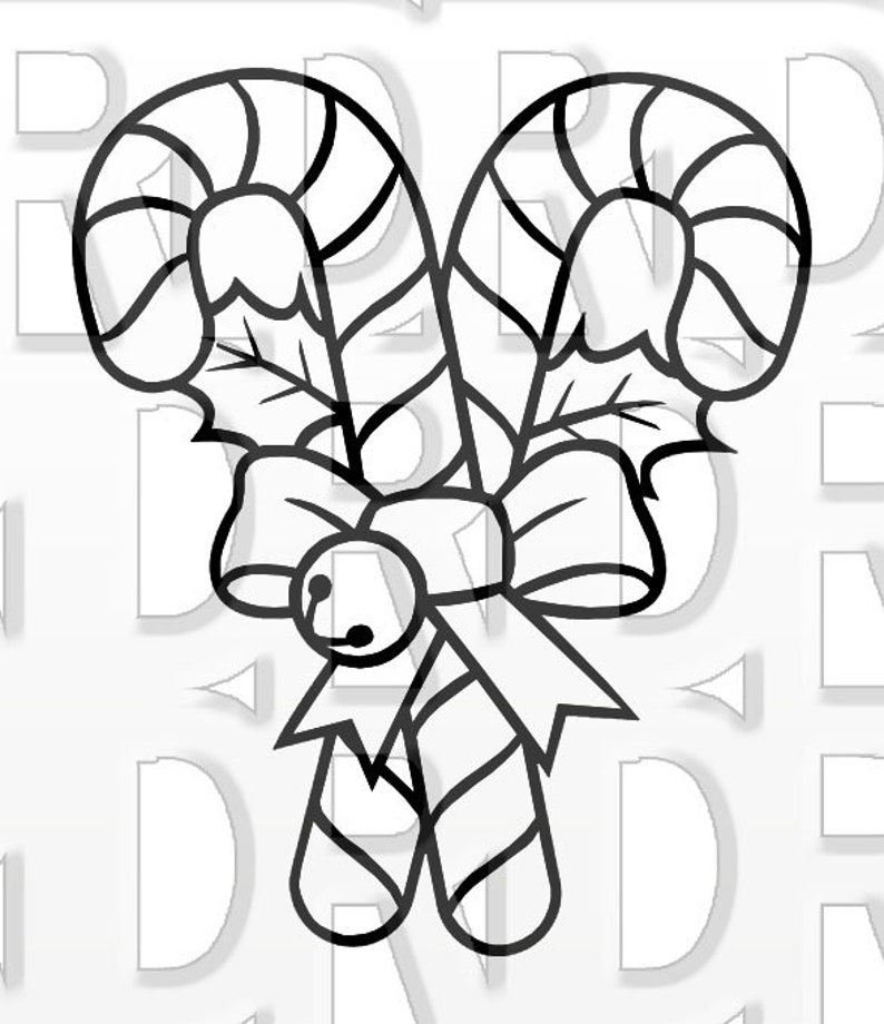 Candy Canes For Christmas Svg Svg Files Svg Png Cricut Cut