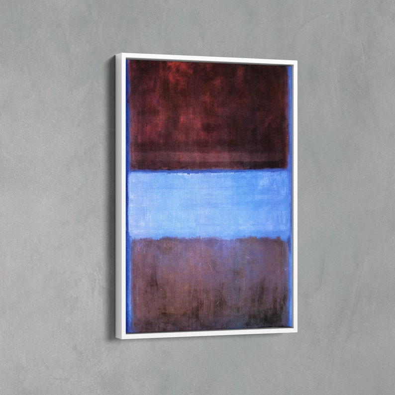 Mark Rothko No. 61 Rust and Blue, Mark Rothko Paintings, Exhibition ...