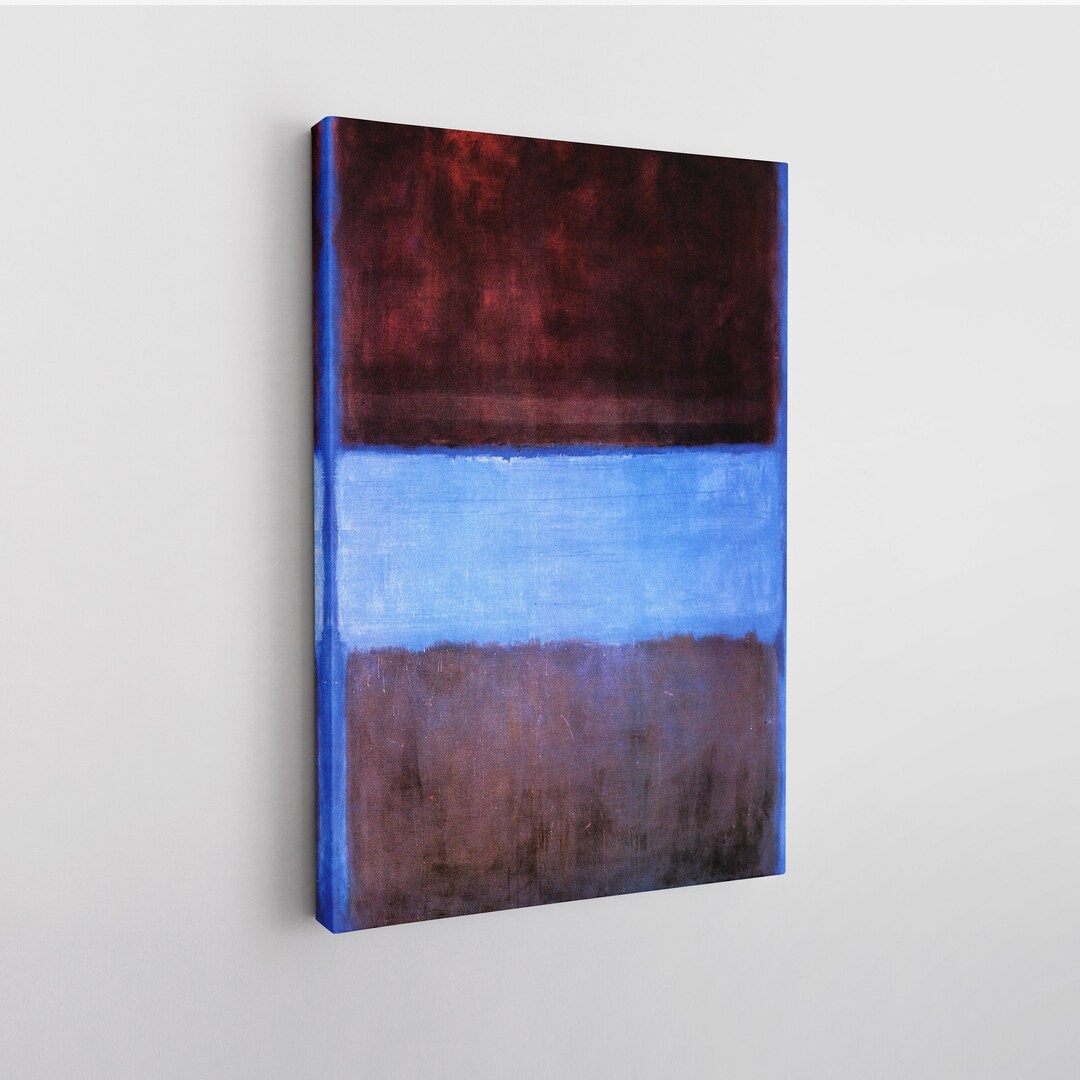 Mark Rothko No. 61 Rust and Blue, Mark Rothko Paintings, Exhibition ...