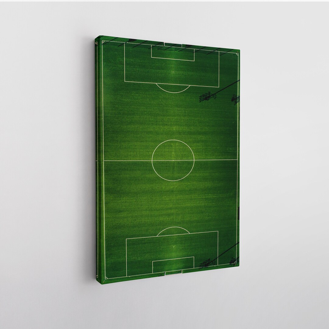 Football Field Poster, Soccer Field Canvas, Turf Print, the Turf ...