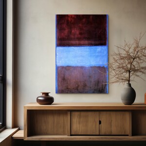 Mark Rothko No. 61 Rust and Blue, Mark Rothko Paintings, Exhibition ...