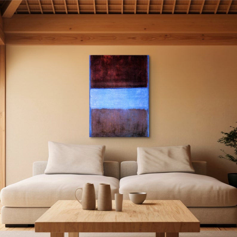 Mark Rothko No. 61 Rust and Blue, Mark Rothko Paintings, Exhibition ...