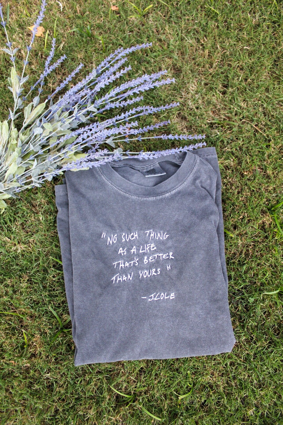 J Cole Gift J Cole T Shirt Jcole J Cole Lyric Shirt Embroidered Tshirt ...