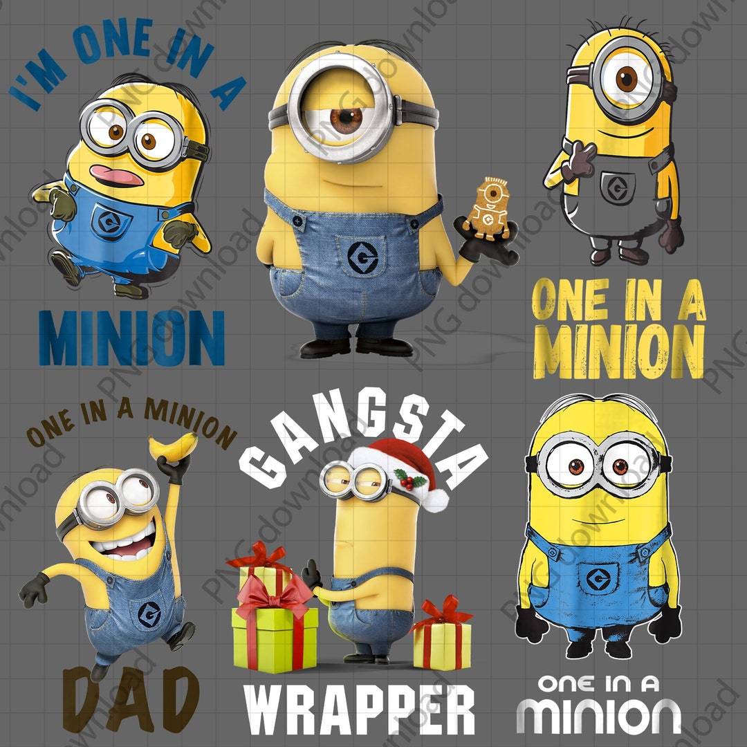 Minions Png Minions Bundle Minions Clipart Minions Png - Etsy