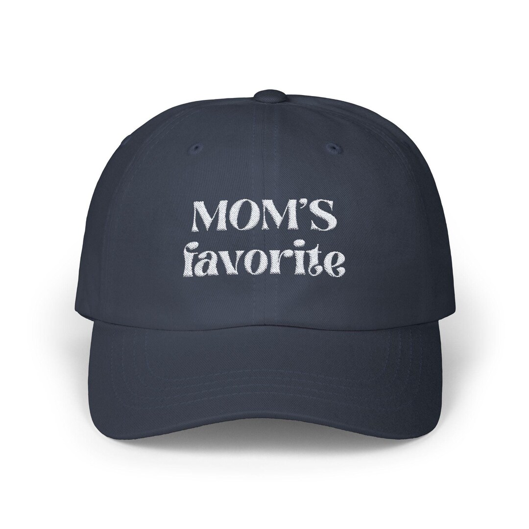 Funny Mom's Favorite Hat Dad Cap for Thanksgiving Family Reunion ...